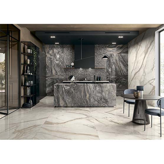 Керамогранит Caesar Anima Futura Golden White 60x120 Silk купить в ...